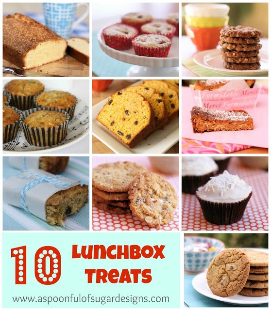 10 Lunch Box Treats - A Spoonful of Sugar