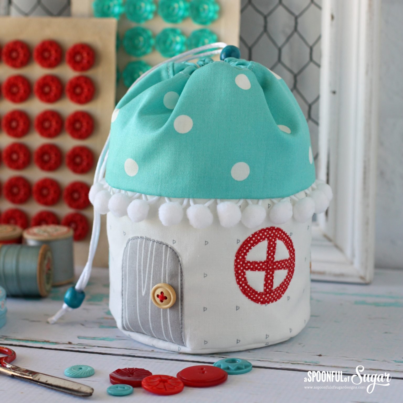 Mushroom House Bag - A Spoonful of Sugar
