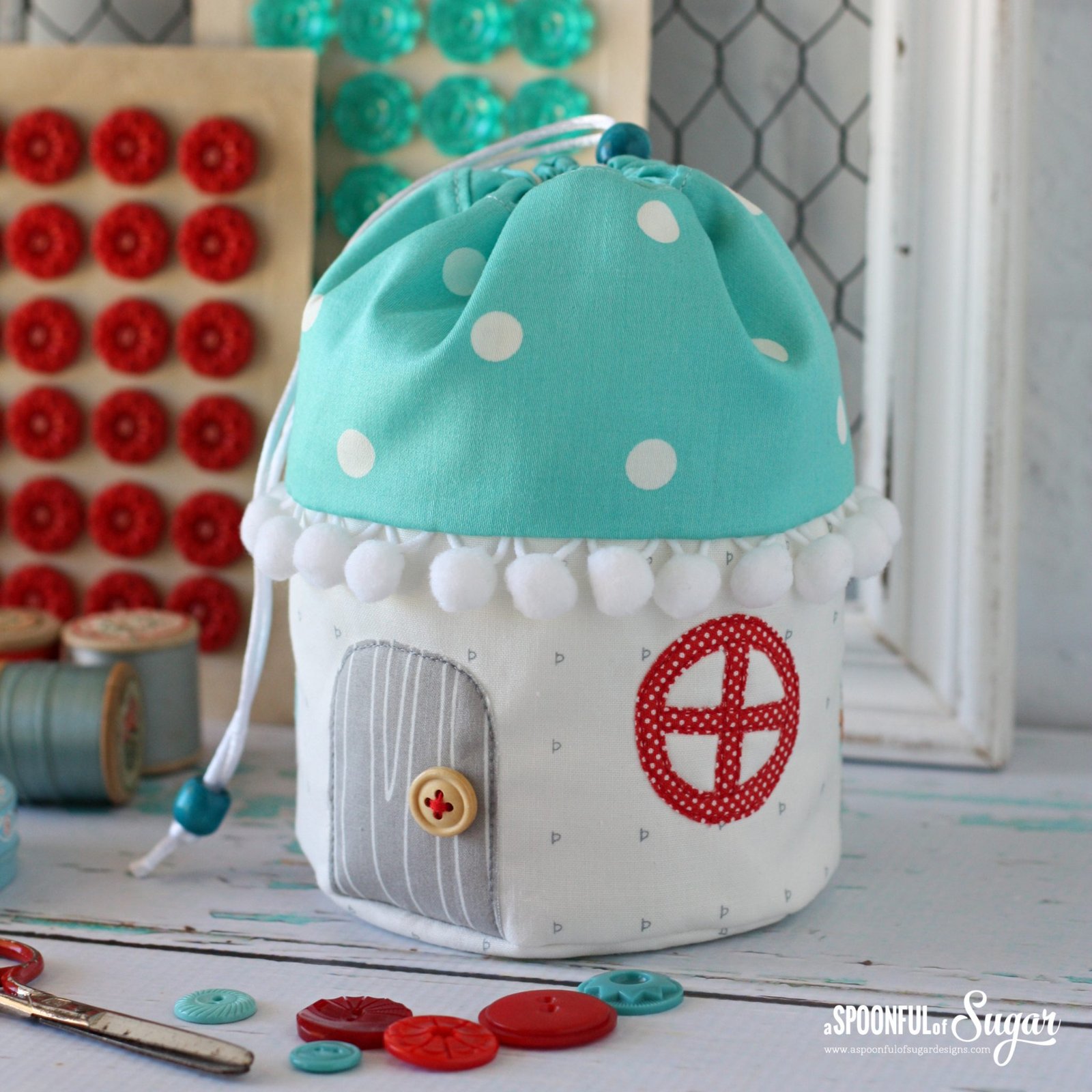 Mushroom House Bag - A Spoonful of Sugar