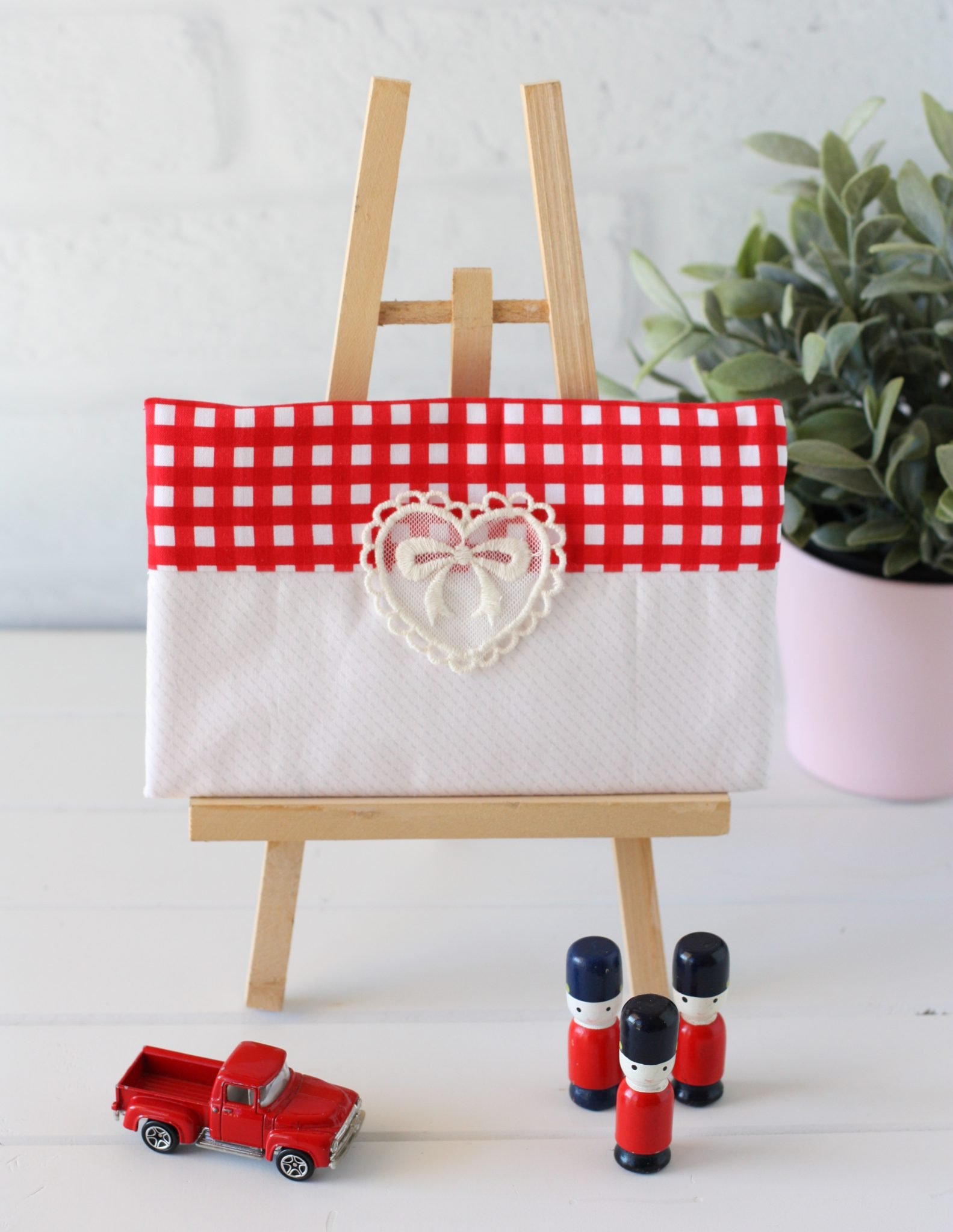 Zippered House Pouch - A Spoonful of Sugar