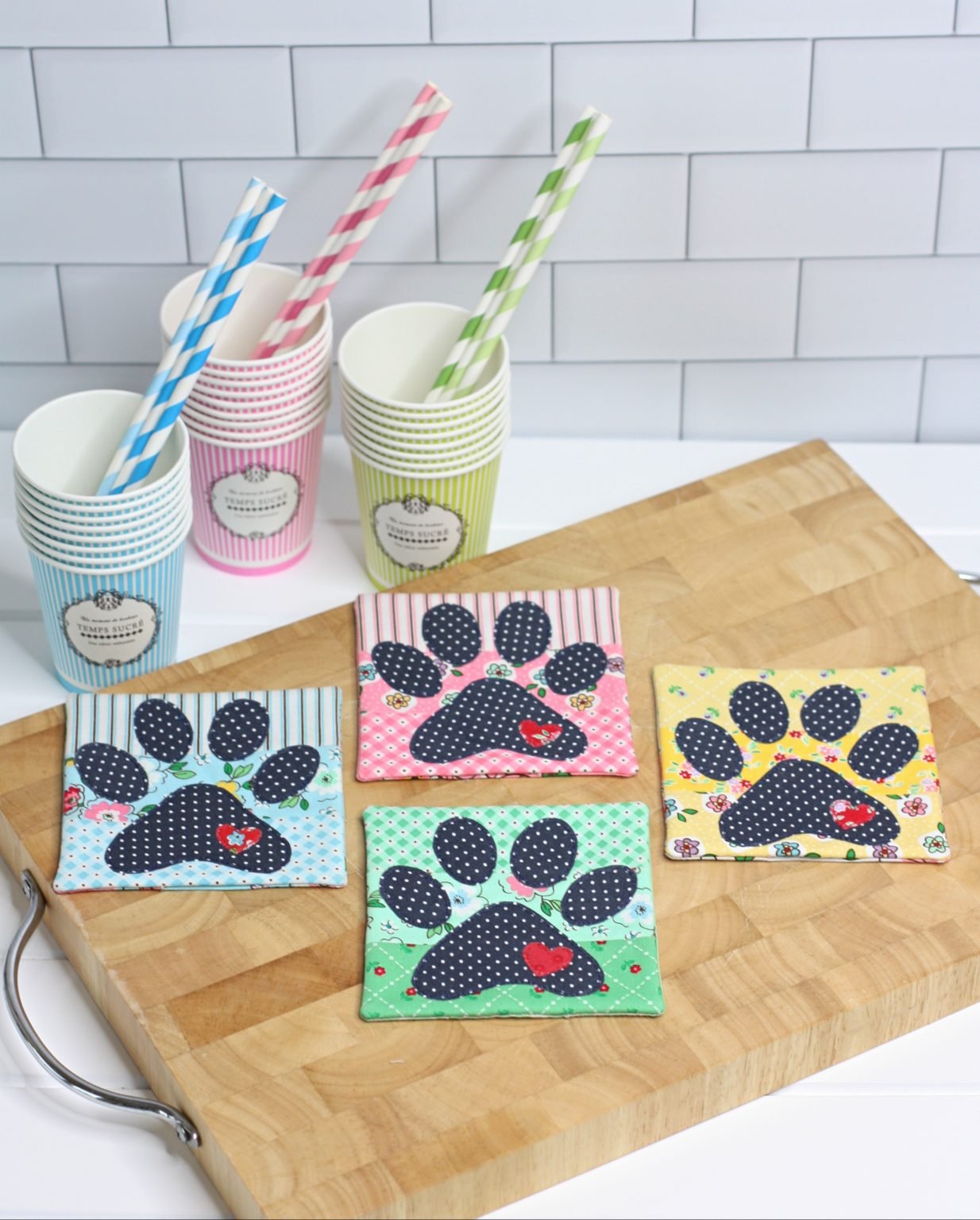 Dog Paw Coaster - A Spoonful of Sugar