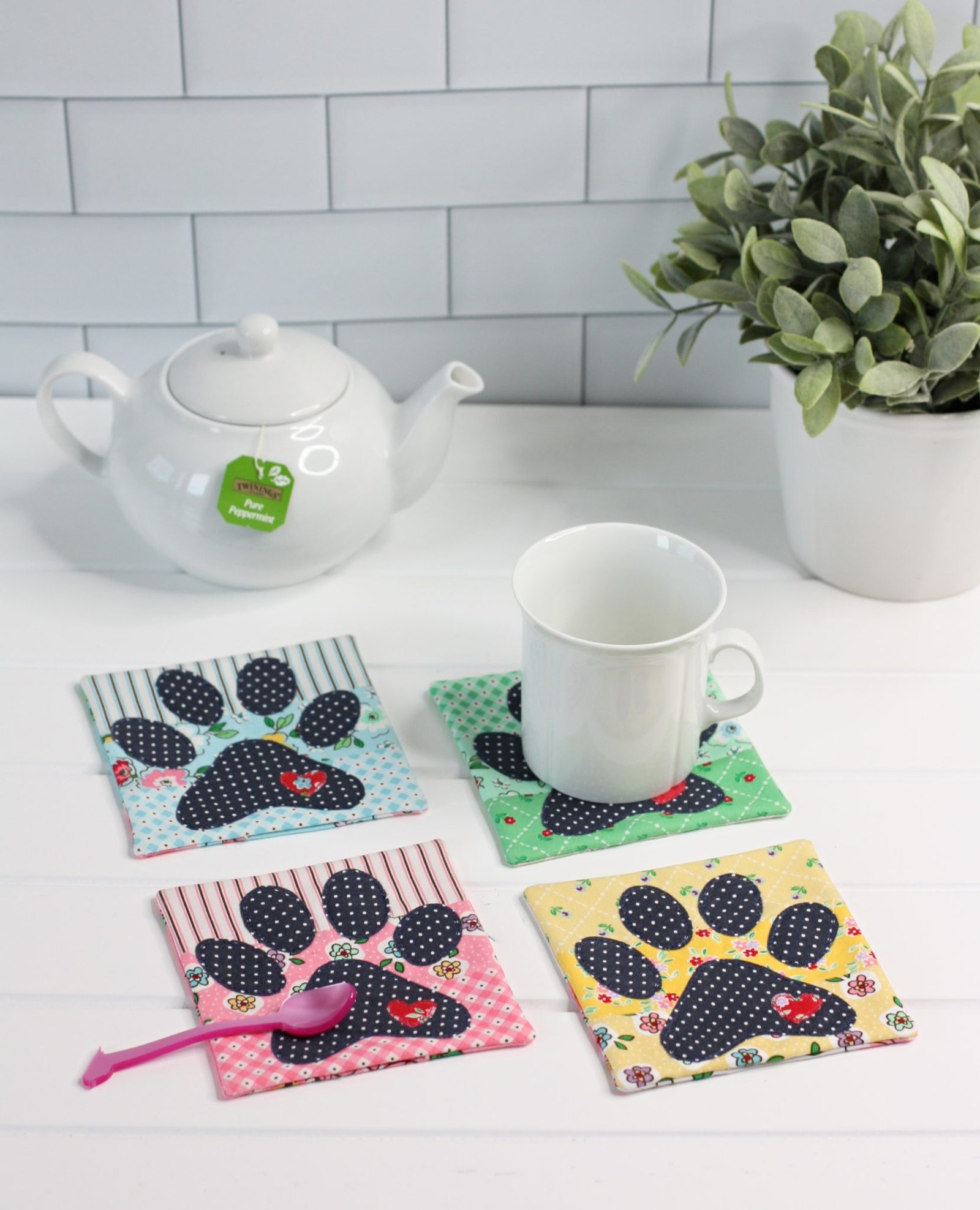 Dog Paw Coaster - A Spoonful of Sugar