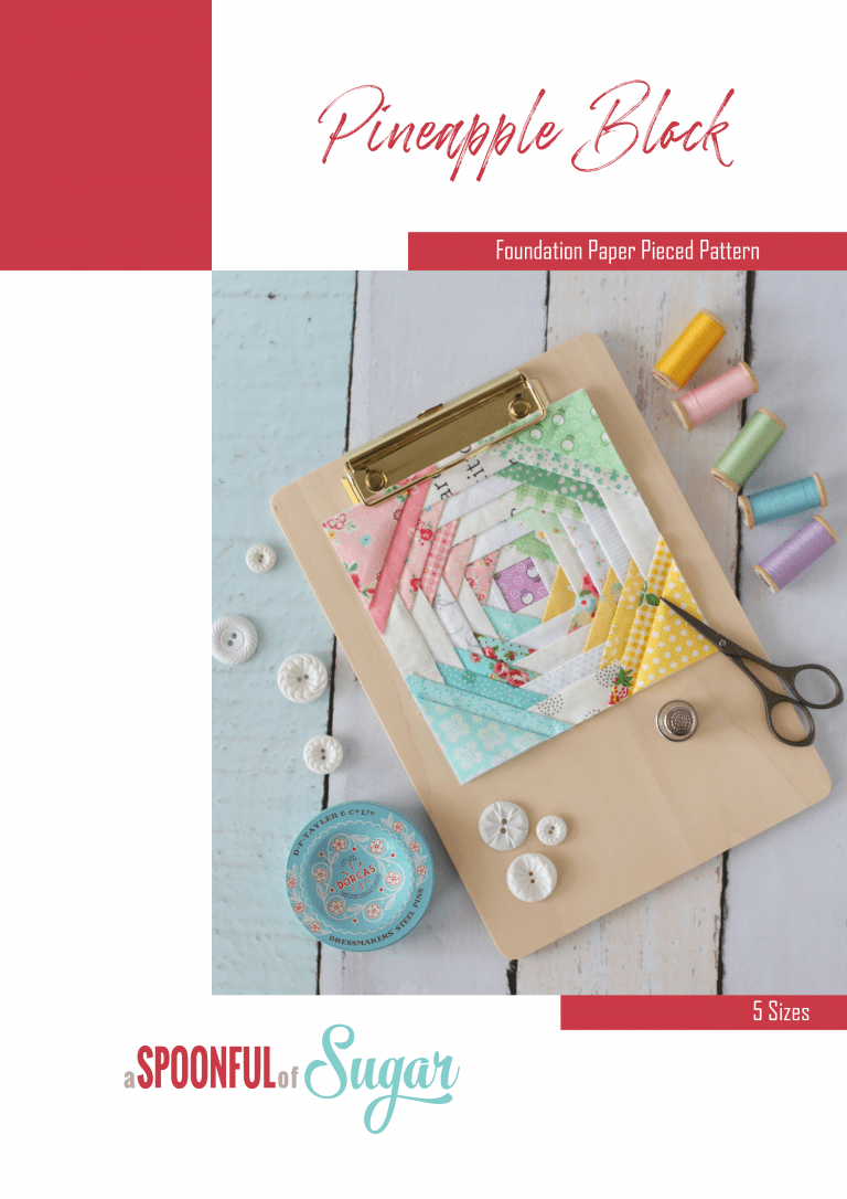 Pineapple Block - A Spoonful of Sugar