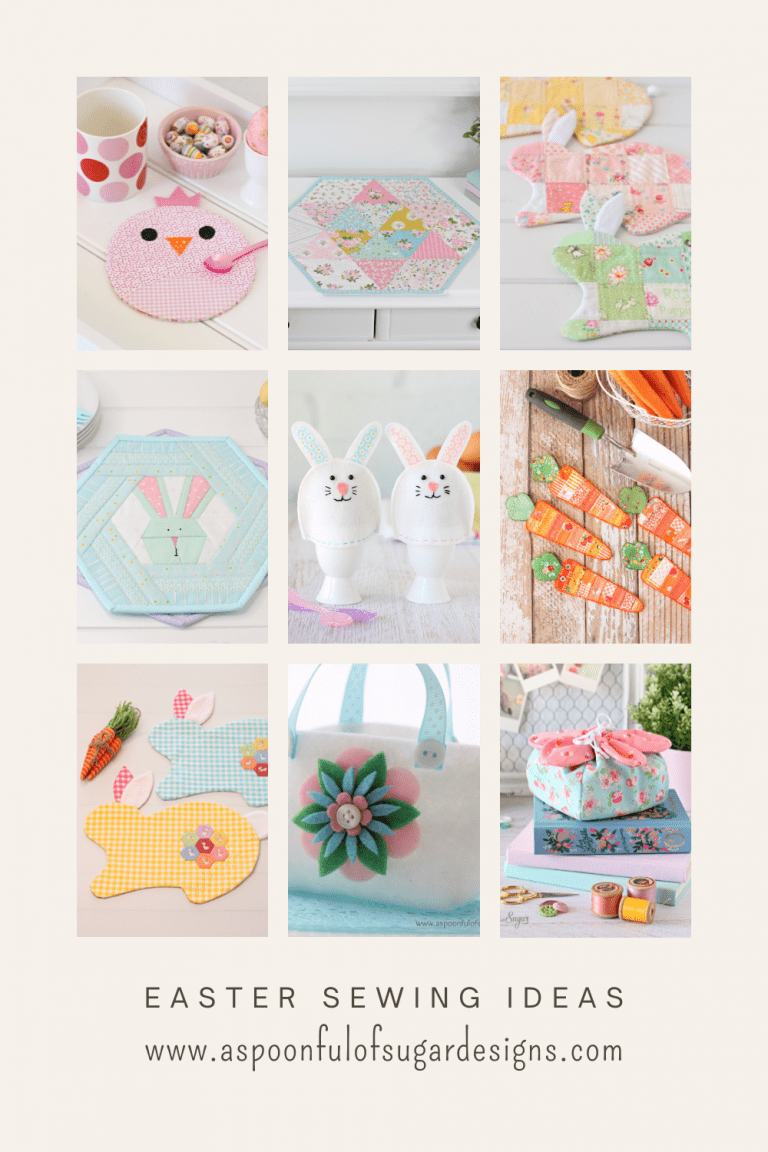 Easter Sewing Ideas - A Spoonful of Sugar