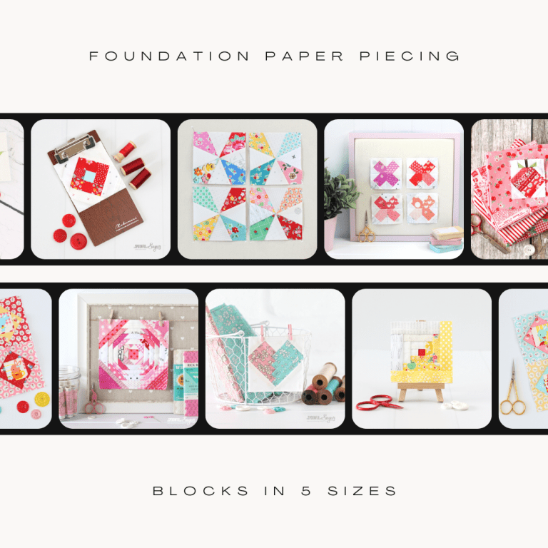 Foundation Paper Piecing for Beginners - A Spoonful of Sugar