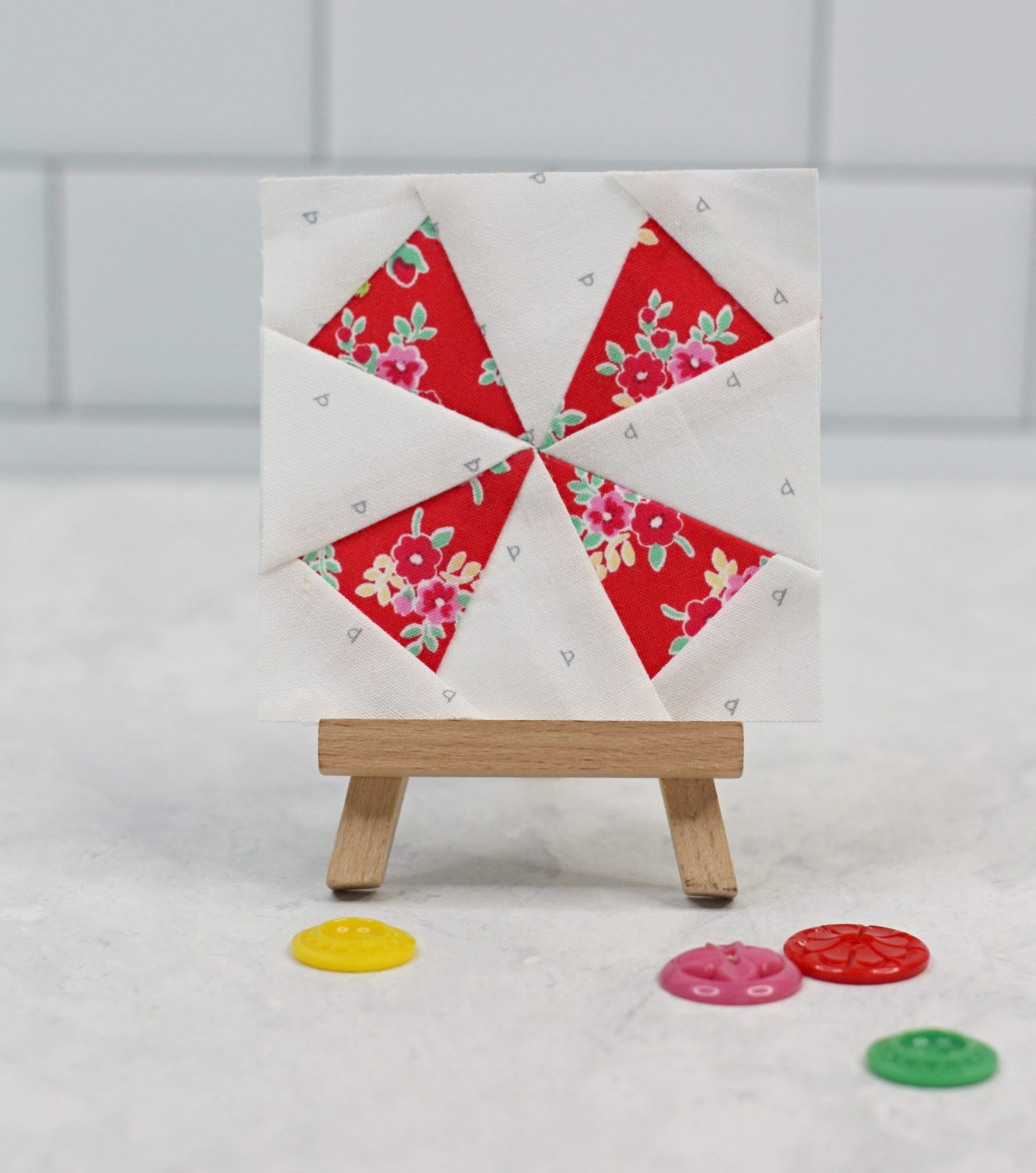 Windmill Quilt Block - A Spoonful of Sugar