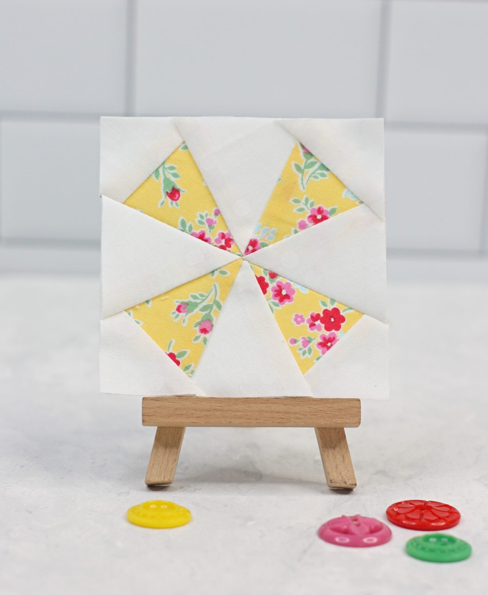 Windmill Quilt Block - A Spoonful of Sugar