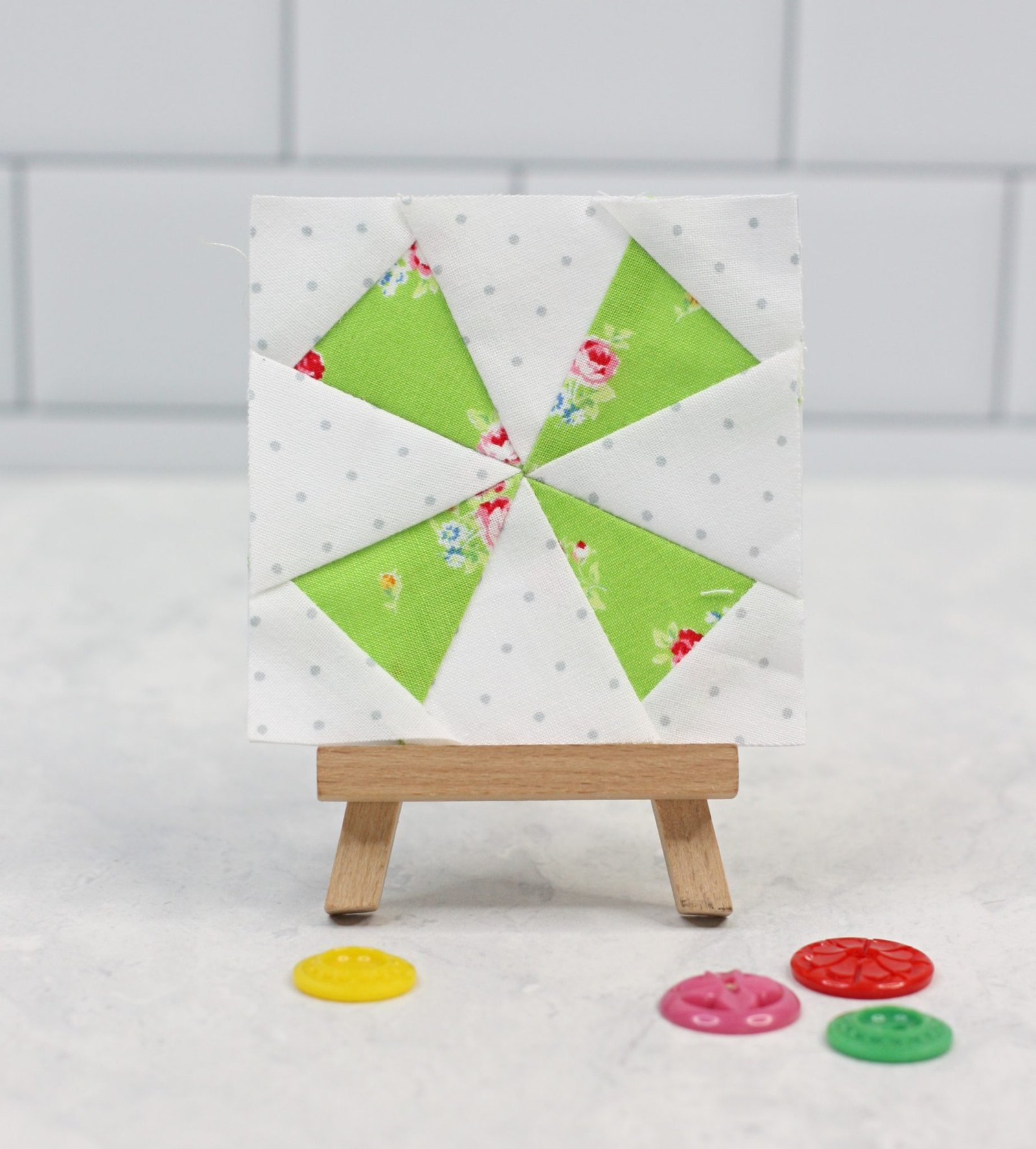Windmill Quilt Block - A Spoonful of Sugar