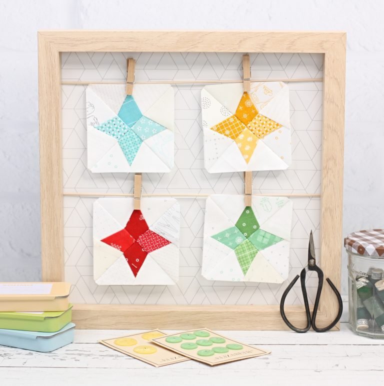 Mills and Stars Quilt Block - A Spoonful of Sugar