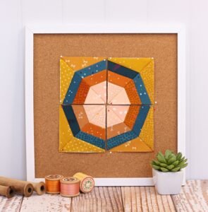 String Star Quilt Block - A Spoonful of Sugar