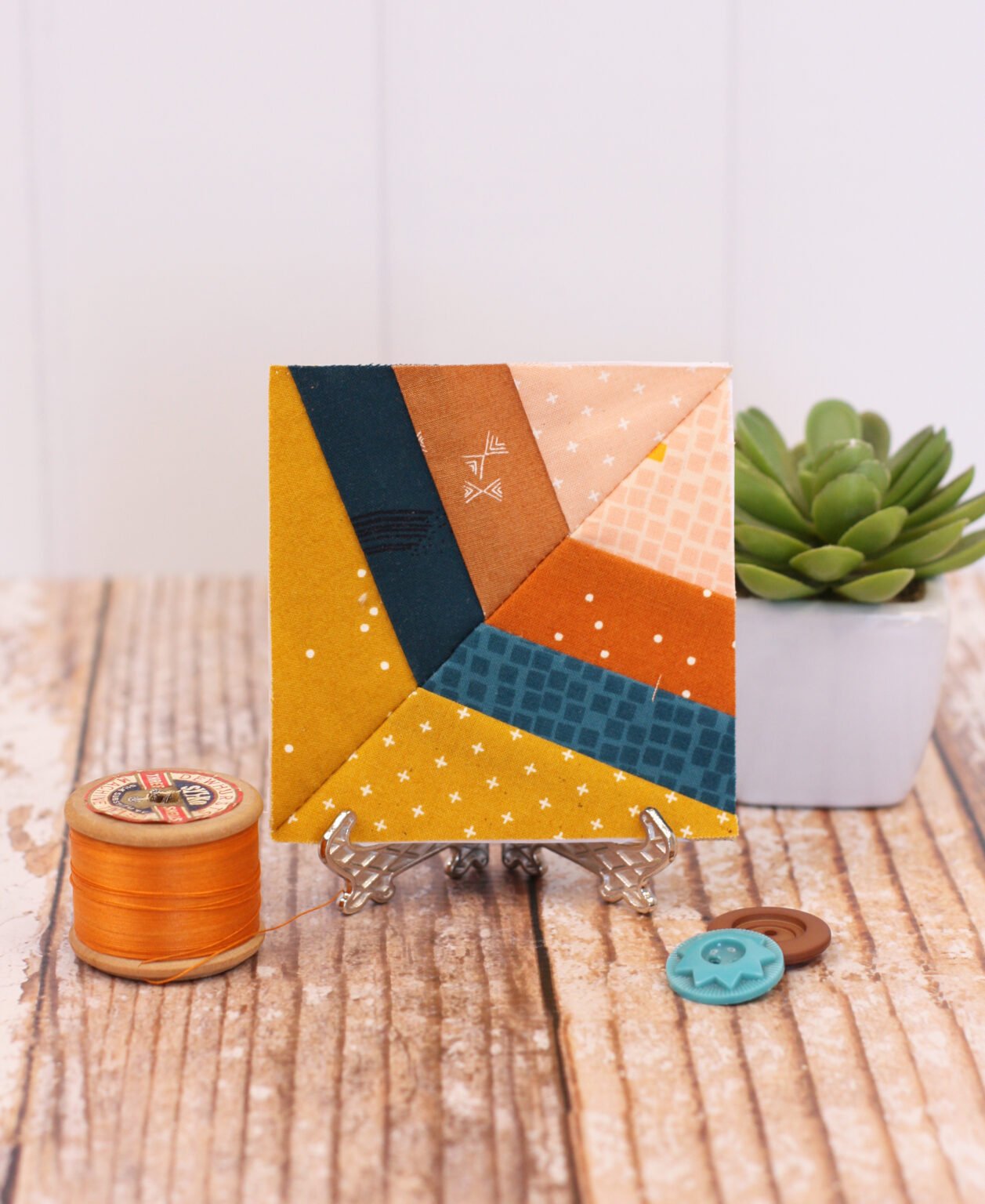 String Star Quilt Block - A Spoonful of Sugar