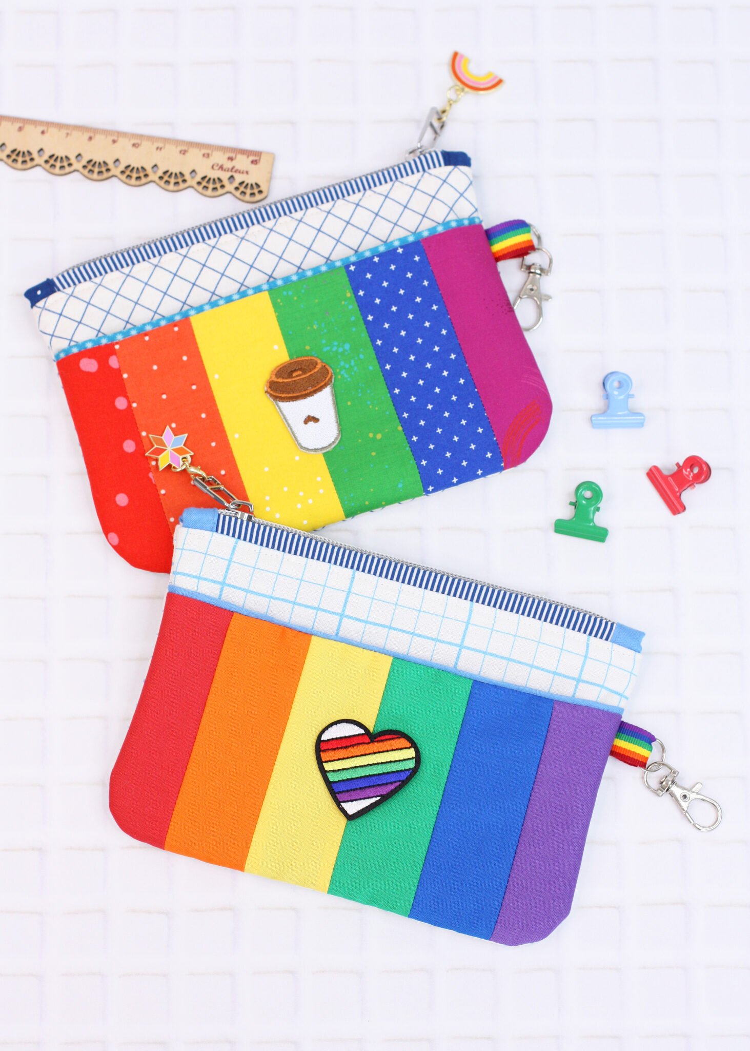 6 Popular Pencil Case Patterns for Back-to-School & Sewing Room Organization - A Spoonful of Sugar
