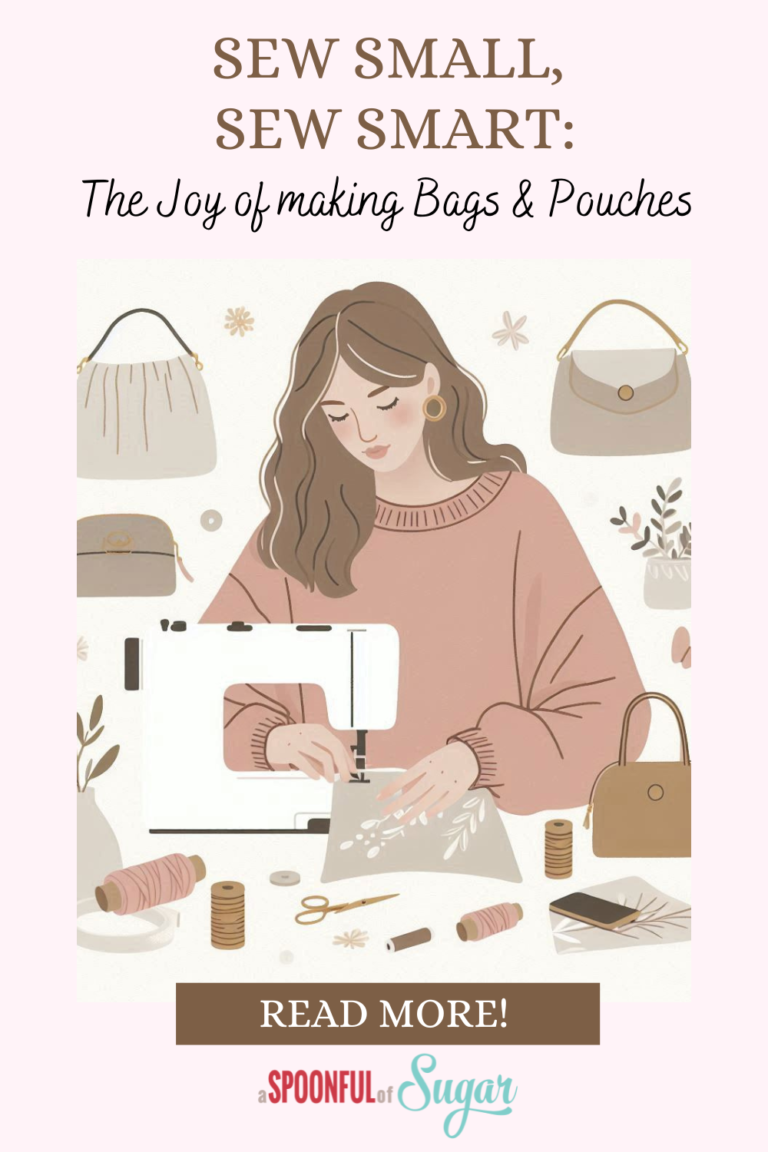 Sew Small, Sew Smart: The Joy of Making Bags and Pouches. - A Spoonful ...
