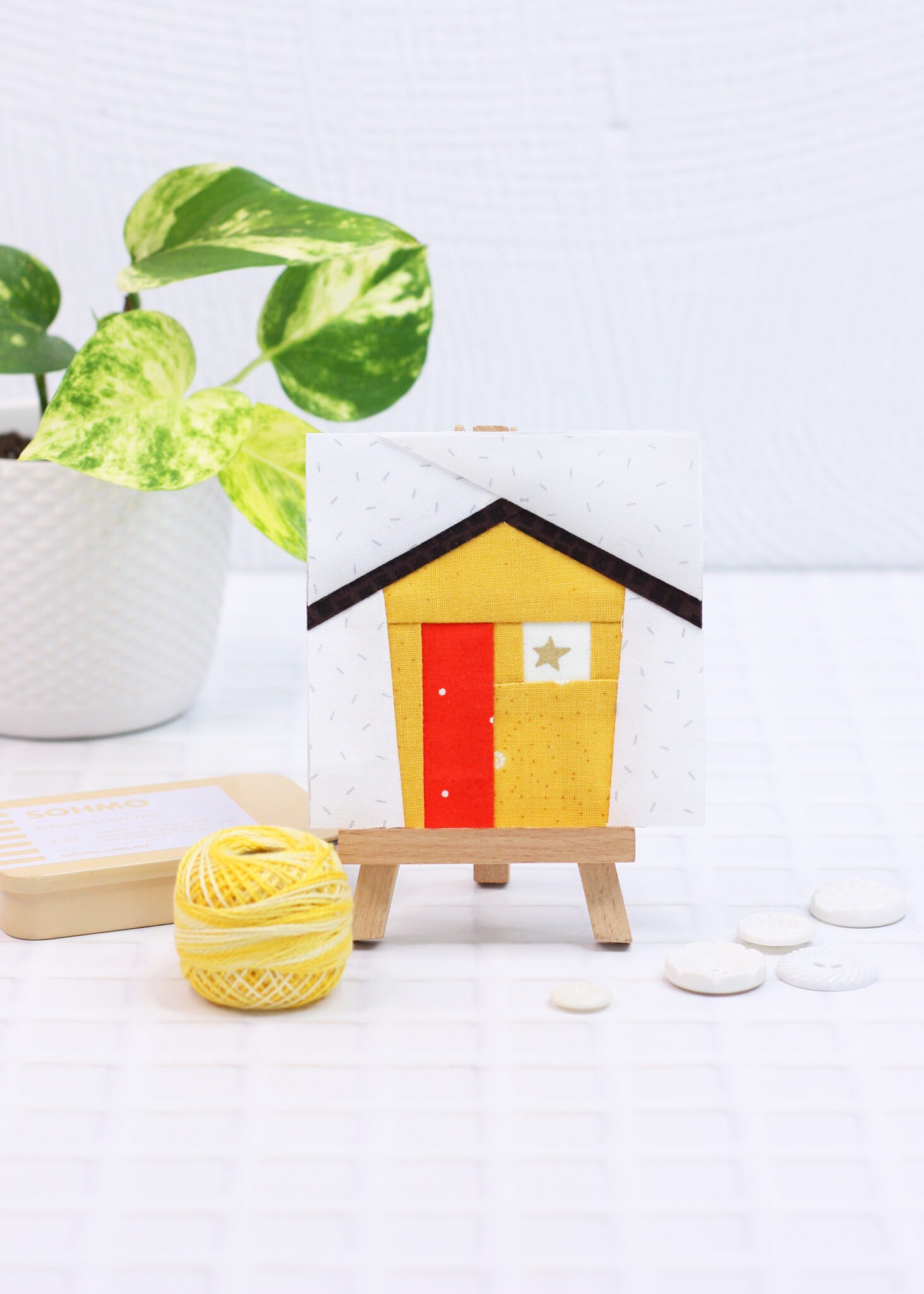 Simple Shack Quilt Block - A Spoonful of Sugar