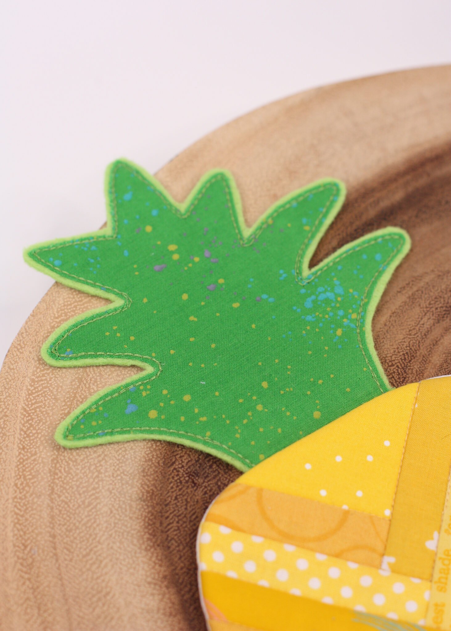 Pineapple Pop Mugrug - A Spoonful of Sugar