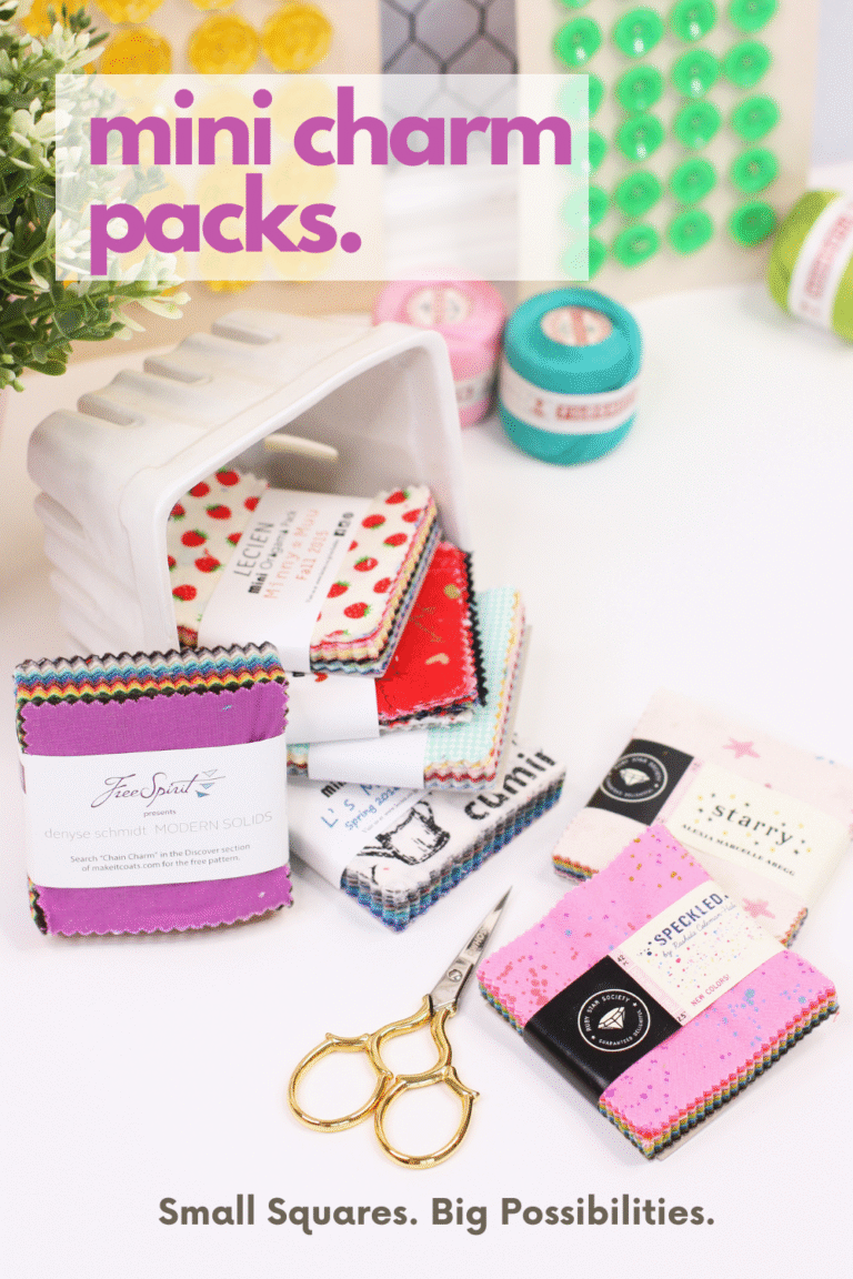 Mini Charm Packs: Small Squares, Big Possibilities - A Spoonful of Sugar