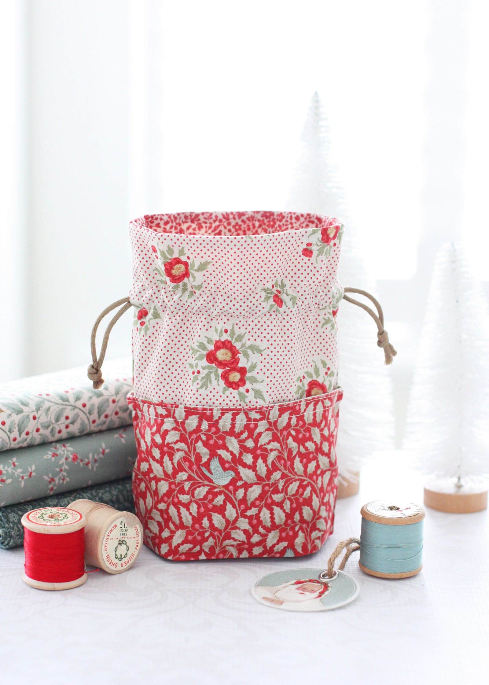 Mini Drawstring Gift Bag 2 - A Spoonful of Sugar
