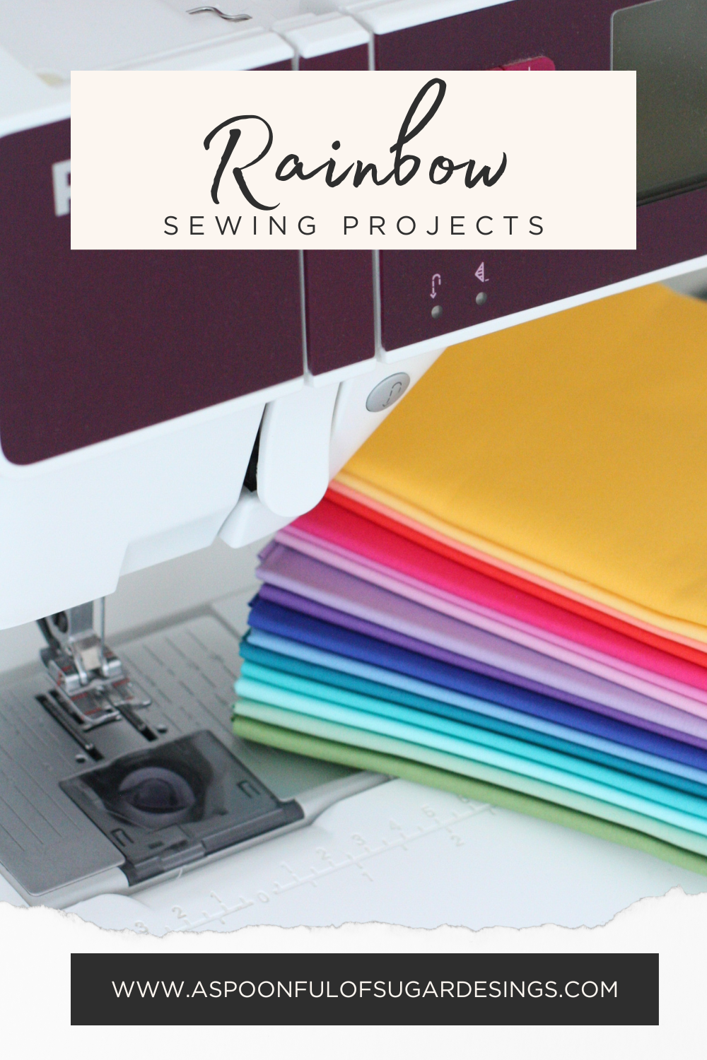 Sew the Rainbow: Colourful Projects to Brighten Your Stitching. - A ...