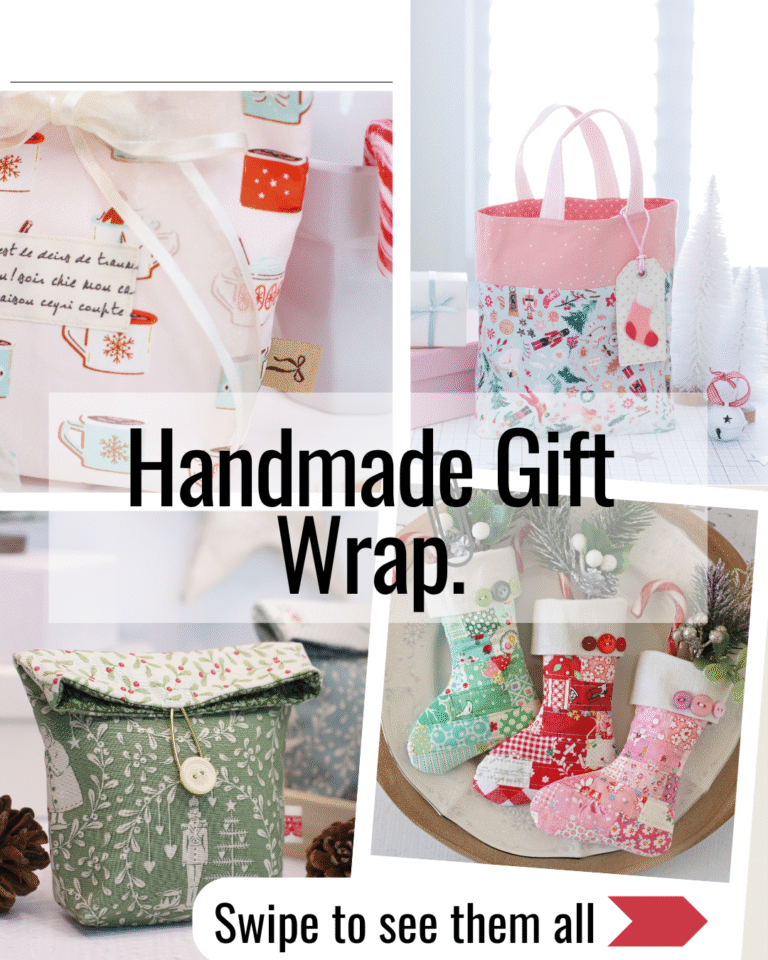 Makers Gift Guide: 15 Handmade Gift Bags and Wrap - A Spoonful of Sugar